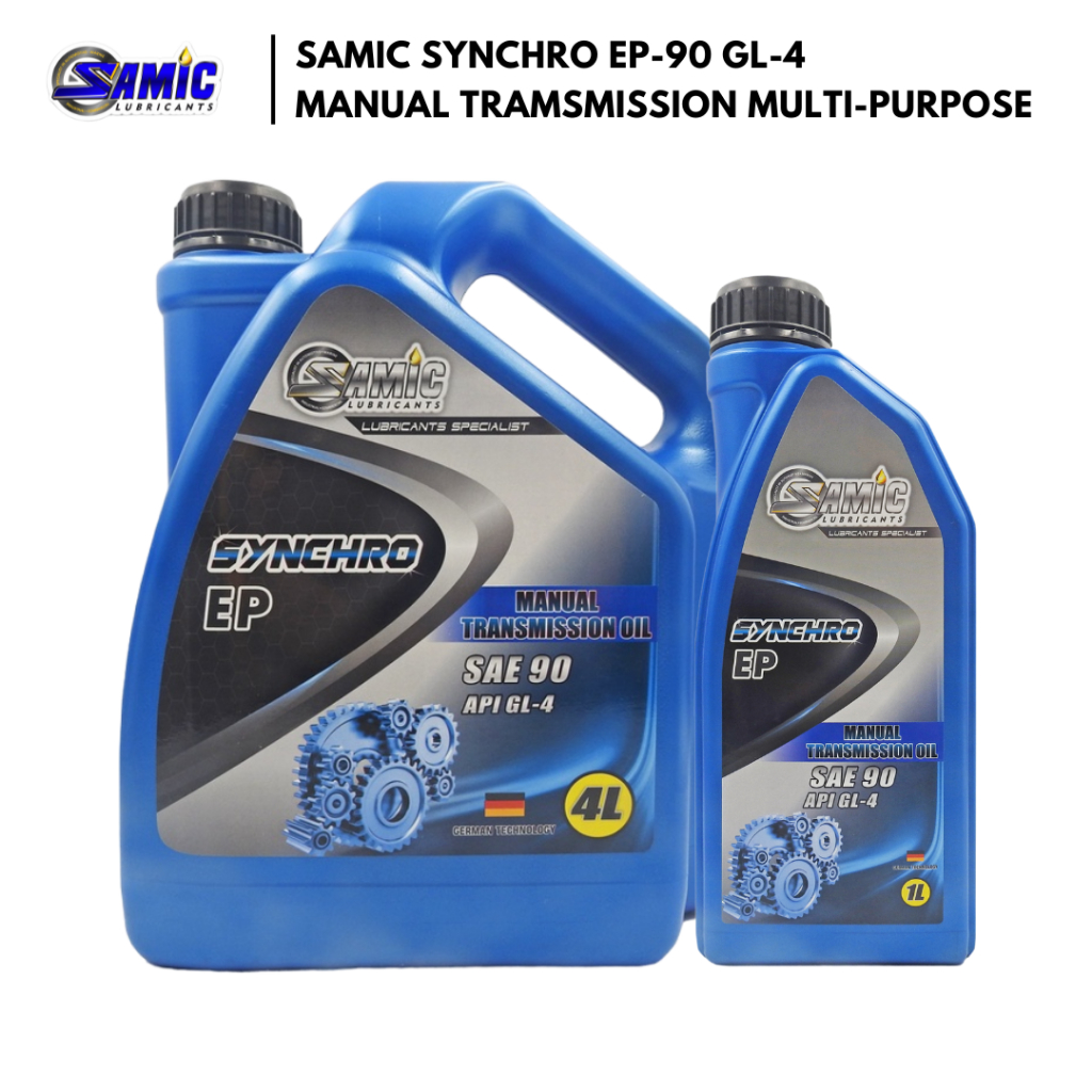 Samic Synchro EP SAE90 GL-4 Manual Transmission Multi-Purpose Gear Oil ...