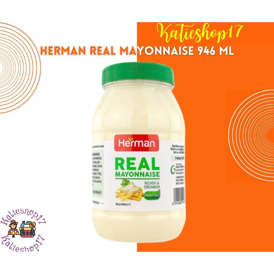 Herman Real Mayonnaise 946 mL | Shopee Philippines