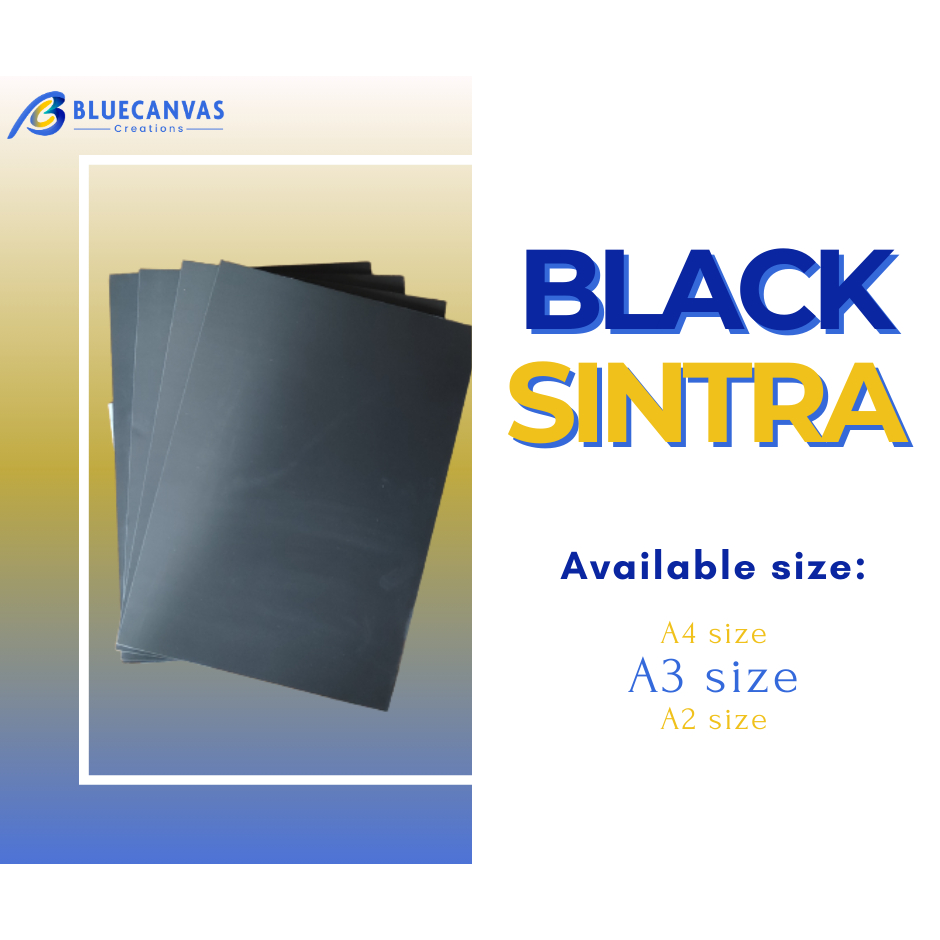 [10pcs] BLACK SINTRA BOARD A3 - 3mm | Shopee Philippines