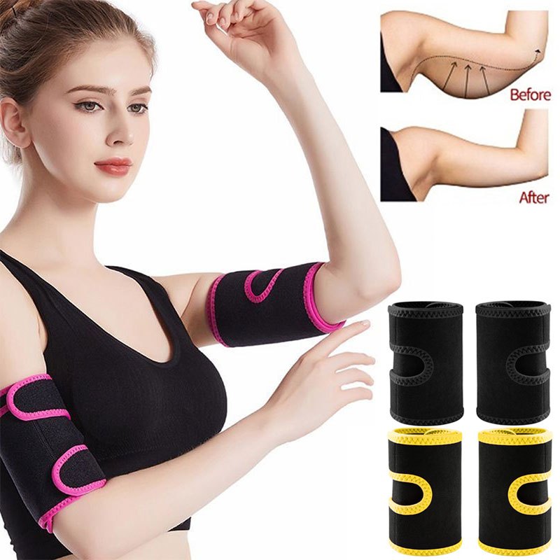 3 color Arm Shaper Sweat Arm Fat Burner Sport Slimmer Armbands Arm belt ...