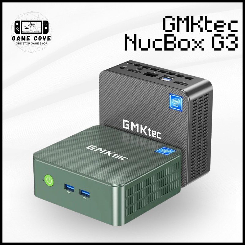 GMKtec Mini Pc NucBox G3 Windows 11 Pro Intel N100 Processor DDR4 SSD ...