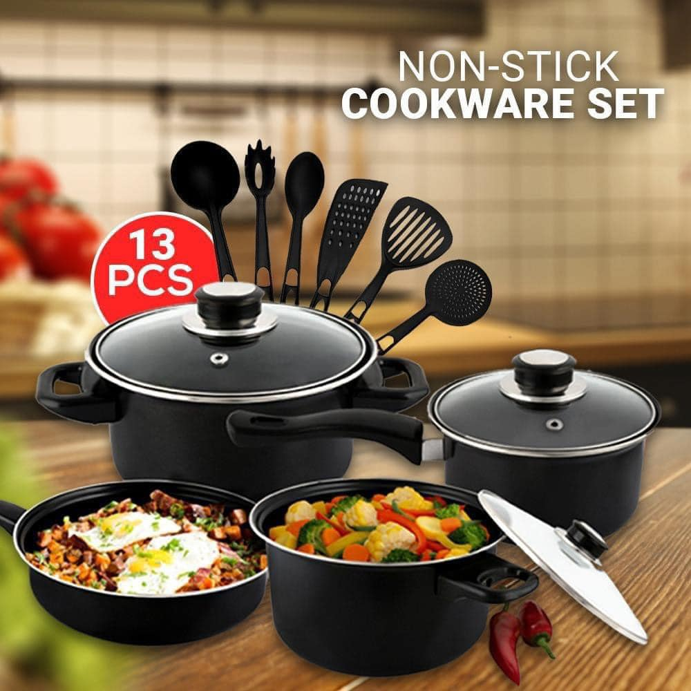13pcs kitchen cookware set | Shopee Philippines