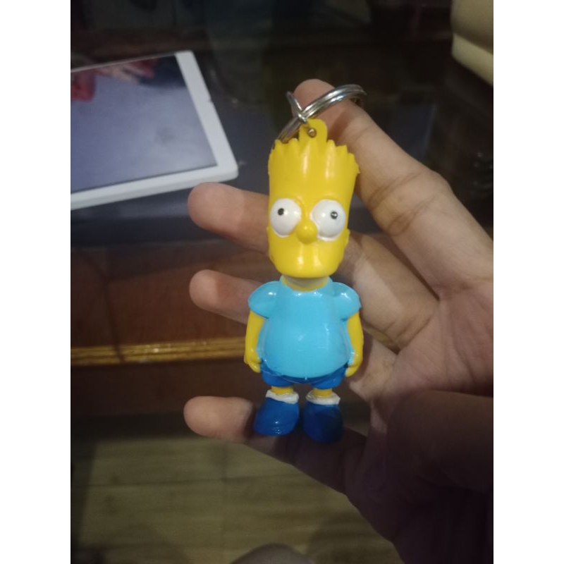 Bart Simpson keychain (matt groening 1990) | Shopee Philippines