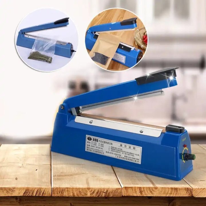 Plastic Bags Sealer Vacuum Packaging Machine Electric Heat Impulse ...