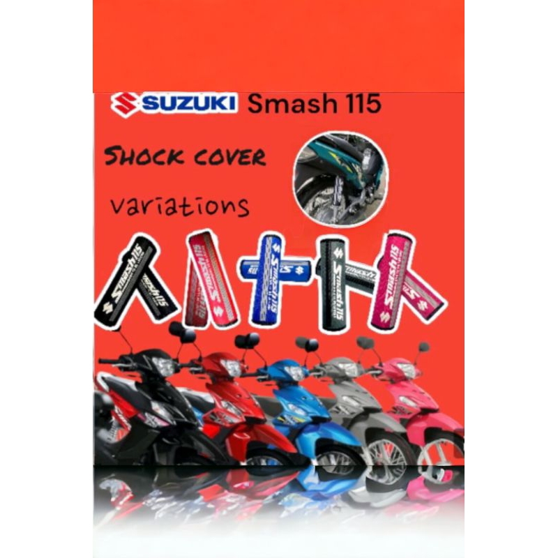 ( 1pair ) shock cover for Suzuki smash 115 | Shopee Philippines