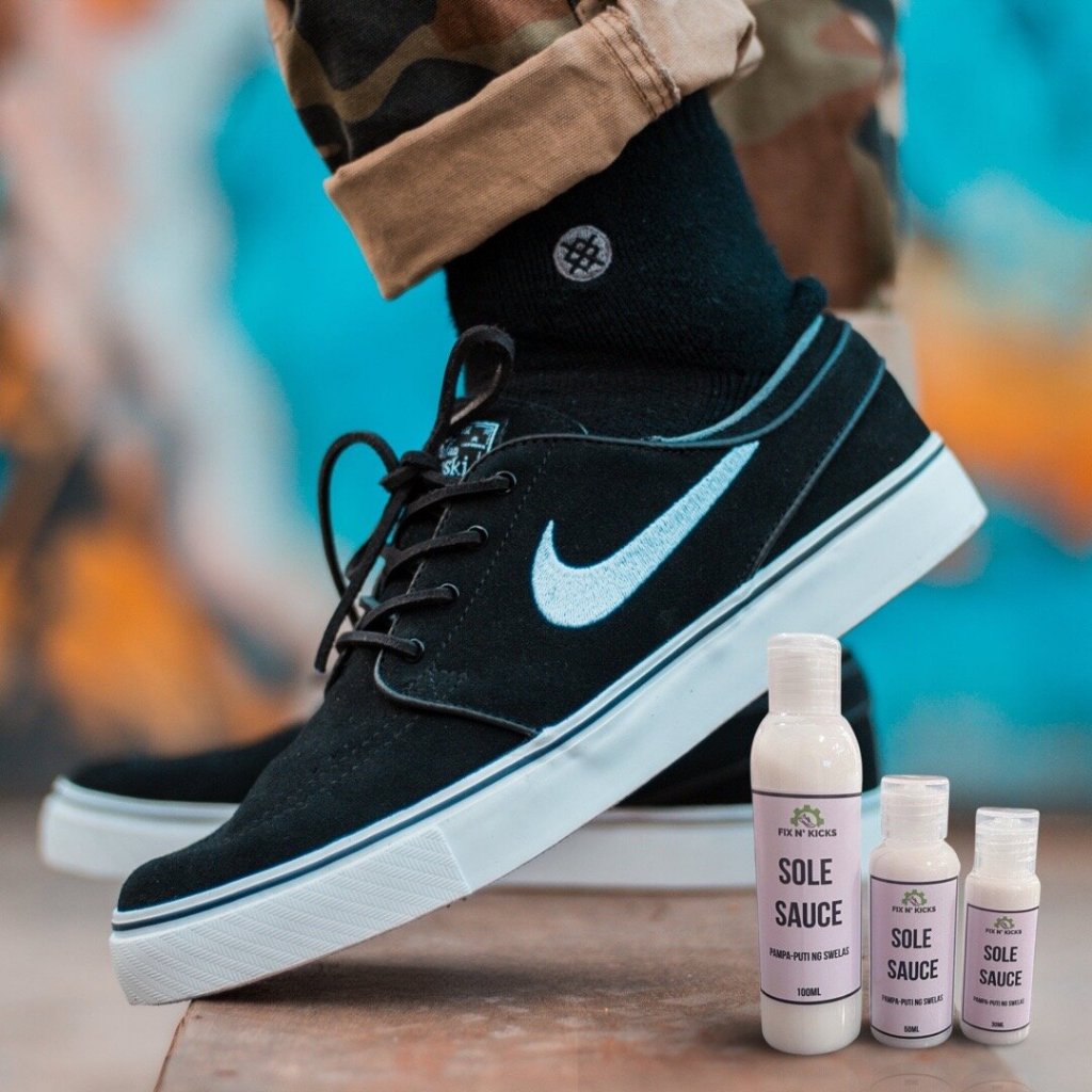 Fix and Kicks Sole Sauce for Sole whitening o Pampaputi ng Swelas ...