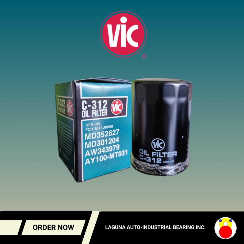 VIC Oil Filter C-312 for Mitsubishi Montero ( 2016 - 2021 ...