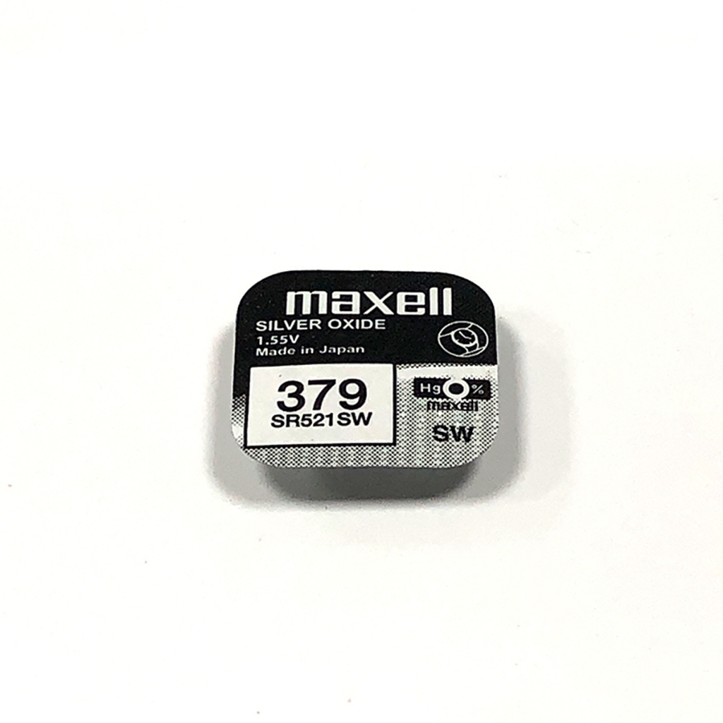 Maxell SR521SW Silver Oxide Battery 1pc | Shopee Philippines