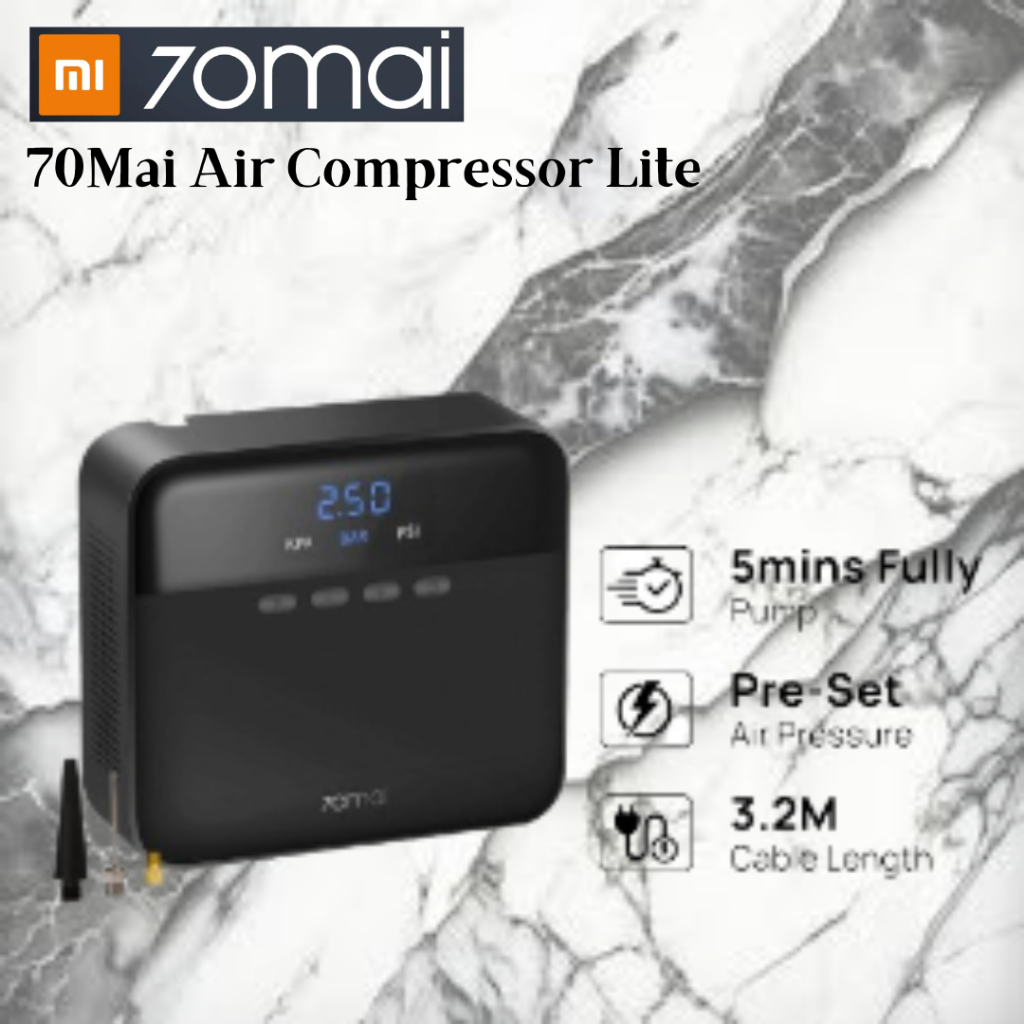 70mai Air Compressor Lite Midrive TP03 Compact and Portable | Shopee ...