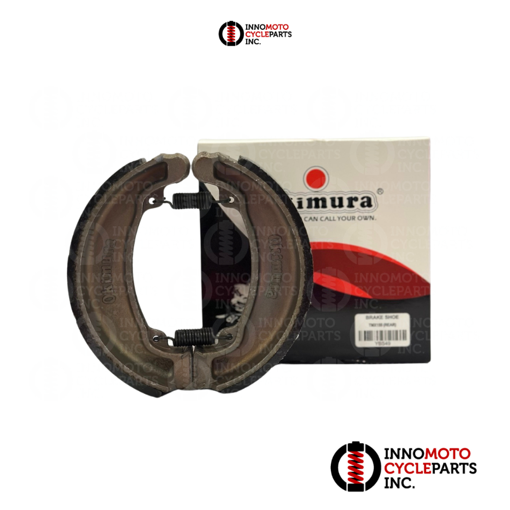 Okimura Brake Shoe (Orig type) for TMX155 (rear) | Shopee Philippines