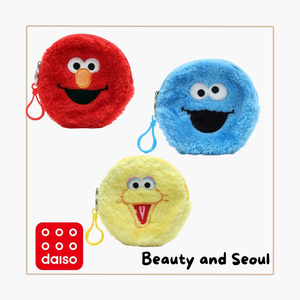 [DAISO KOREA] Sesame Elmo Card Pouch | Shopee Philippines