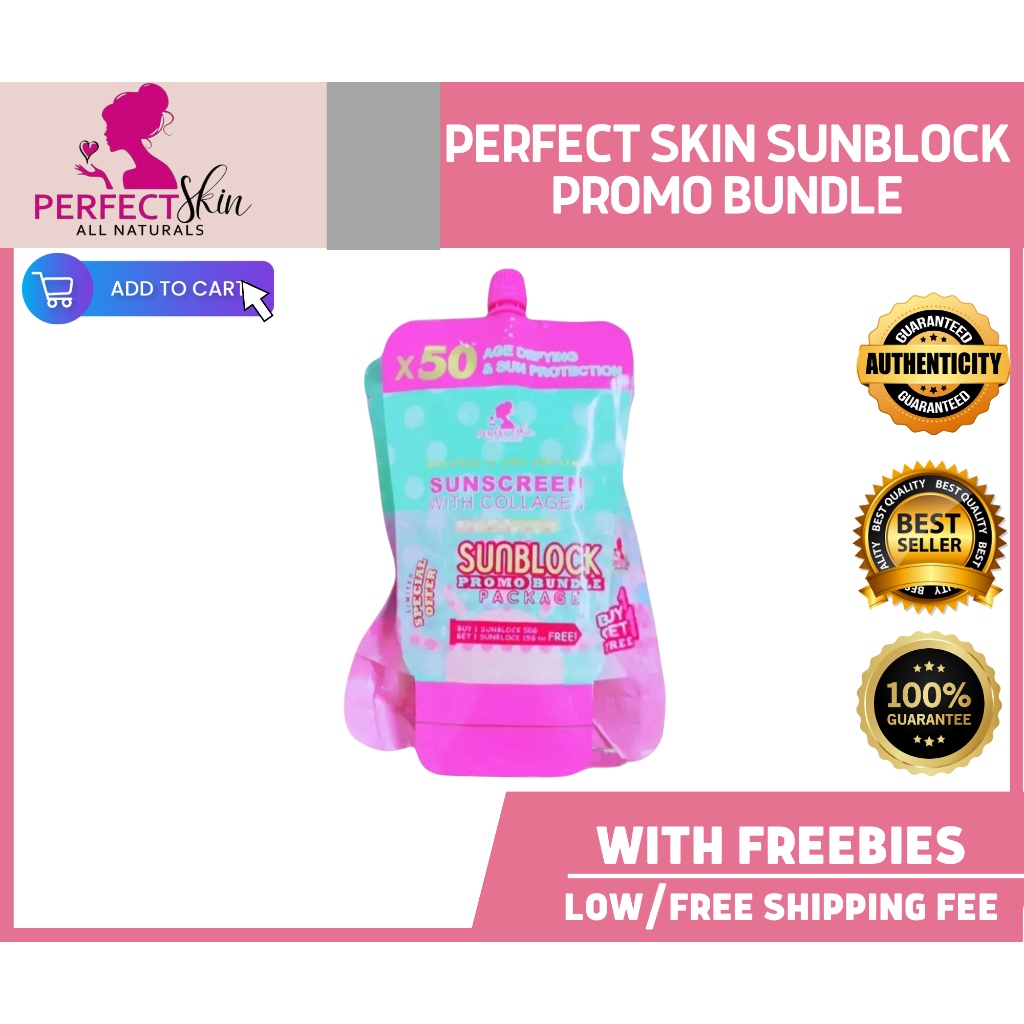 PERFECT SKIN SUNBLOCK PROMO BUNDLE | Shopee Philippines