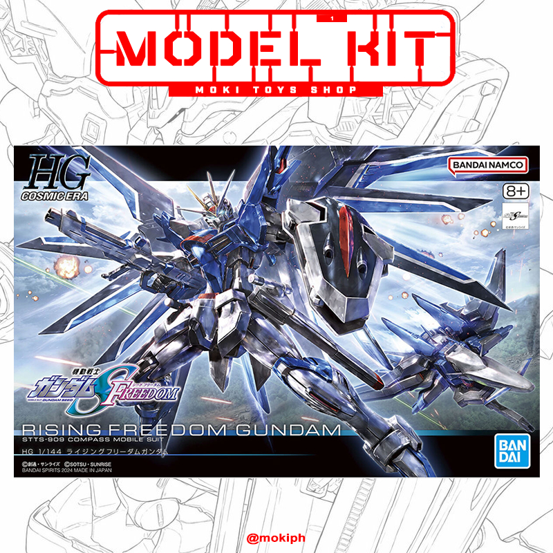 1/144 HG RISING FREEDOM GUNDAM | Shopee Philippines