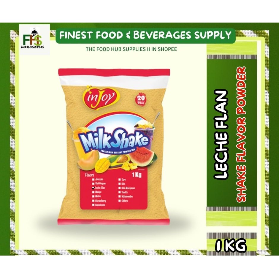 Leche Flan Milkshake Powder 1KG | Shopee Philippines