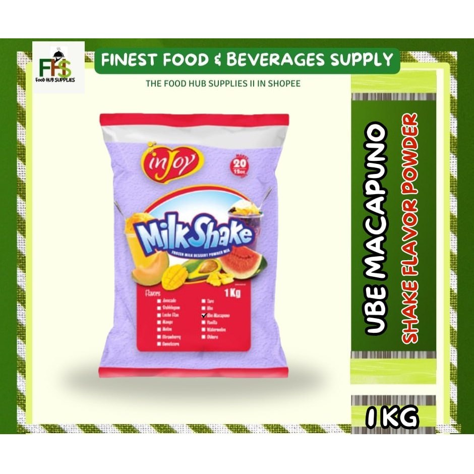 Ube Macapuno Milkshake Powder 1KG | Shopee Philippines
