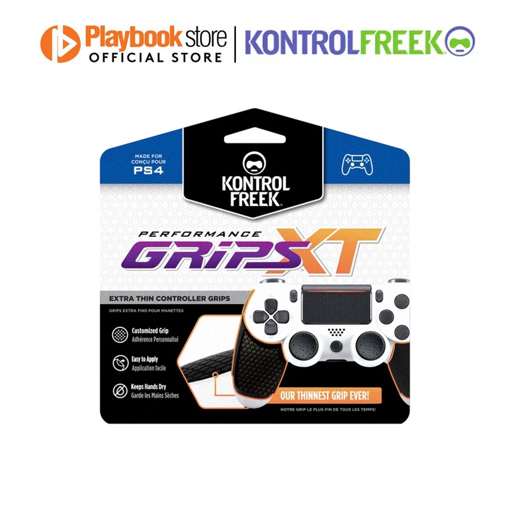 KontrolFreek 2 Controller Grips XT (Extra-Thin) Anti-Slip Material Grip ...