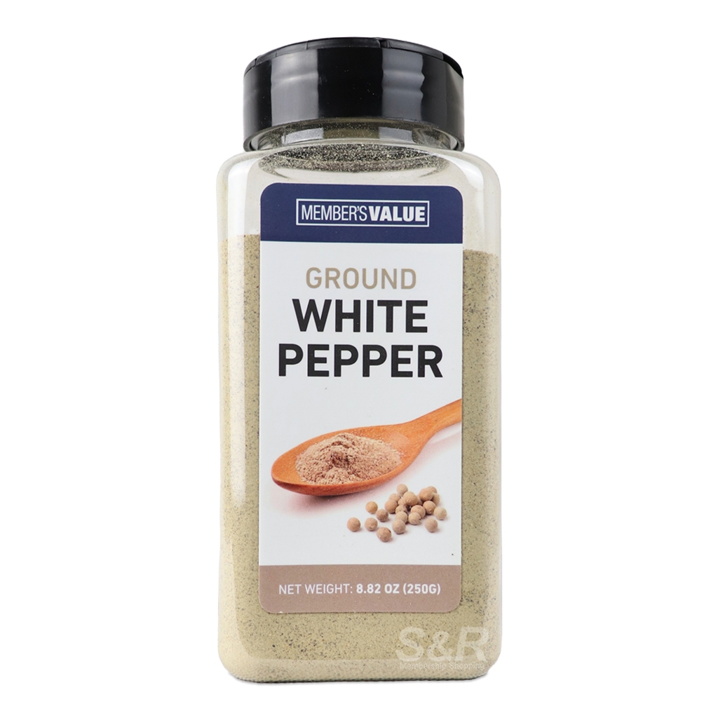 Member's Value Ground White Pepper 250g | Shopee Philippines