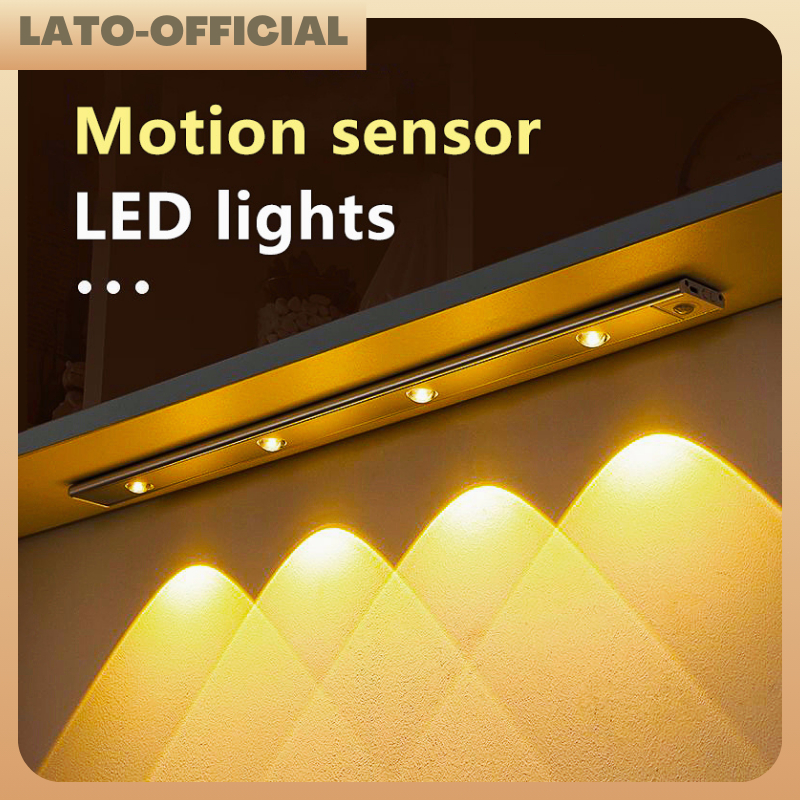 Sensor Light Rechargeable 20/40/60 CM 3 Modes Magnetic Led Light For ...