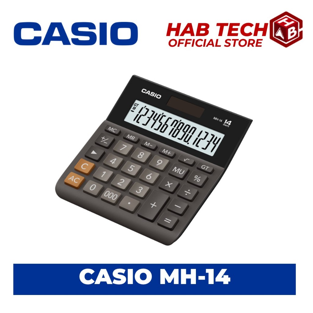 Casio MH-14 Wide-Format Keypad 14 Digits | Shopee Philippines