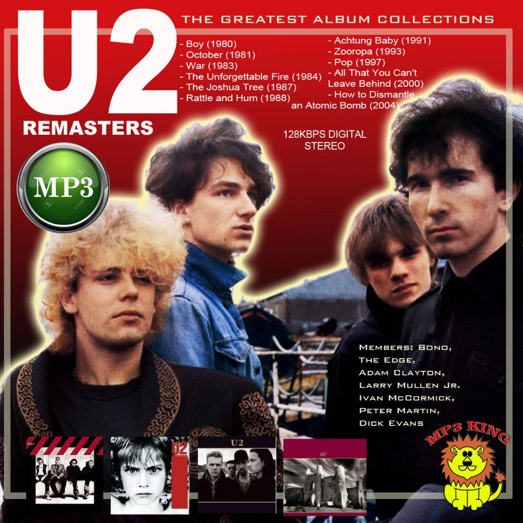 U2 MP3 music CD FOR PCCDROM and compatibles | Shopee Philippines