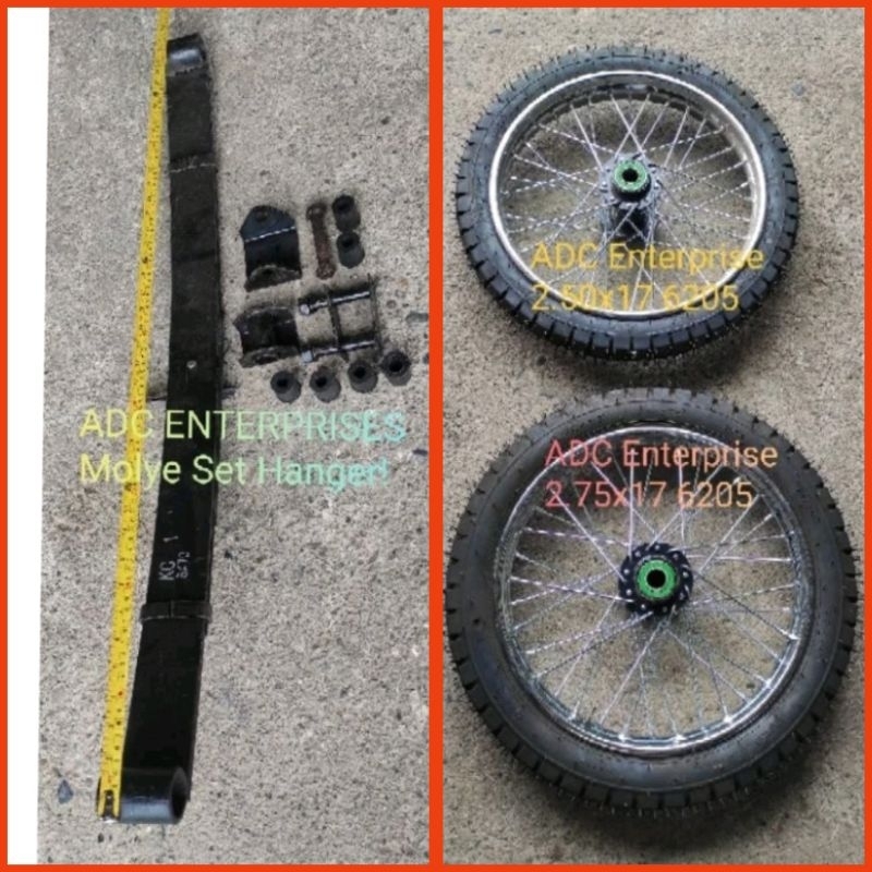 Side Car Tricycle Wheel RimSet/"5-Layer Molye Set 2.50/2.75/3.00x17 ...