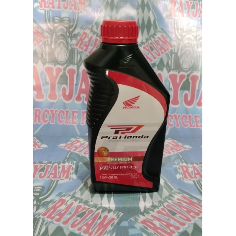 Honda Pro Genuine Oil Fully Synthetic SL 10W30 MA 1L | Shopee Philippines
