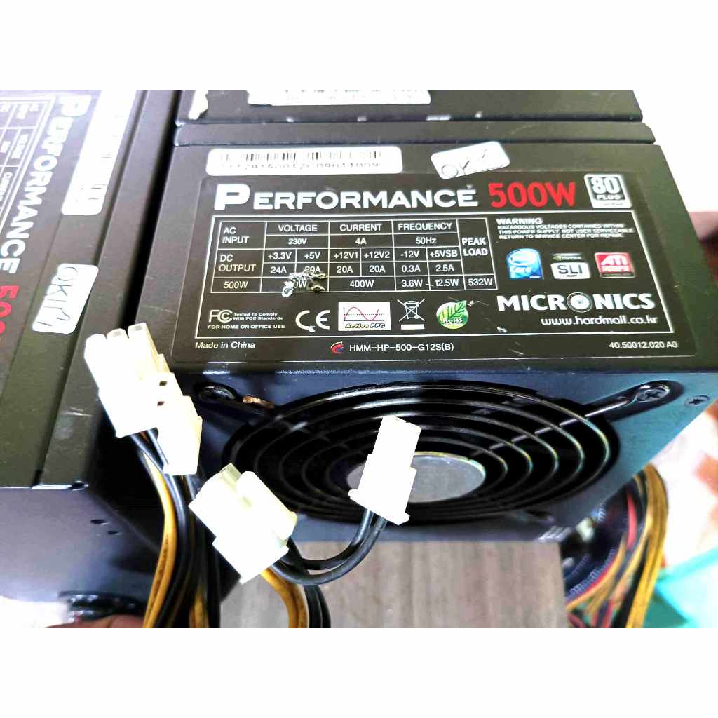 500W,550W,600W,650W and 700W FSP/ZALMAN /MICRONICS/SUPERFLOWER with ...