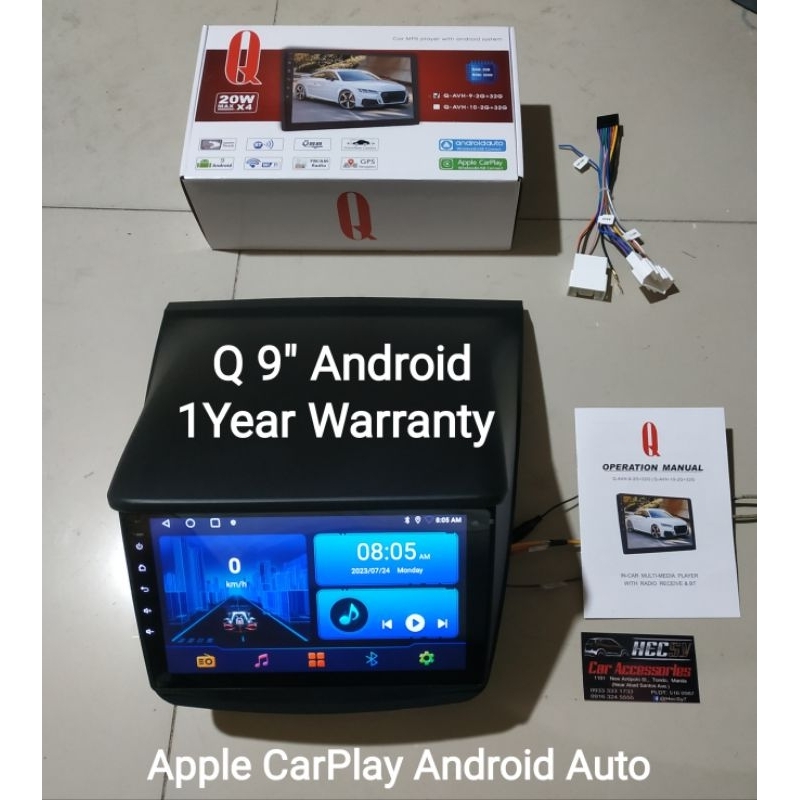 Gen2 Montero Strada Android 9" Head Unit Apple CarPlay Android Auto Q ...