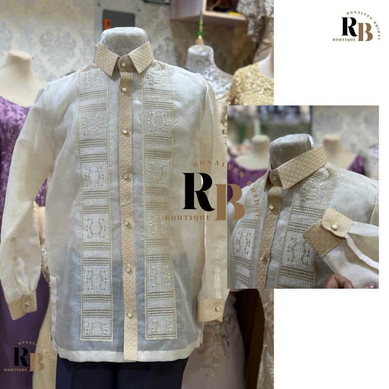 Pinya Cocoon Barong Tagalog for Men | Shopee Philippines