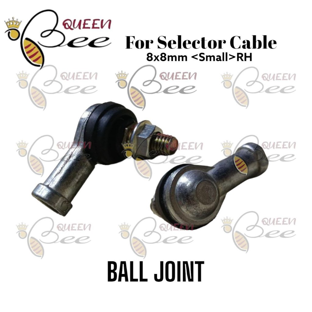 QUEENBEE 1PIECE Ball Joint FOR SELECTOR CABLE 8x8mm Small RH | Shopee ...