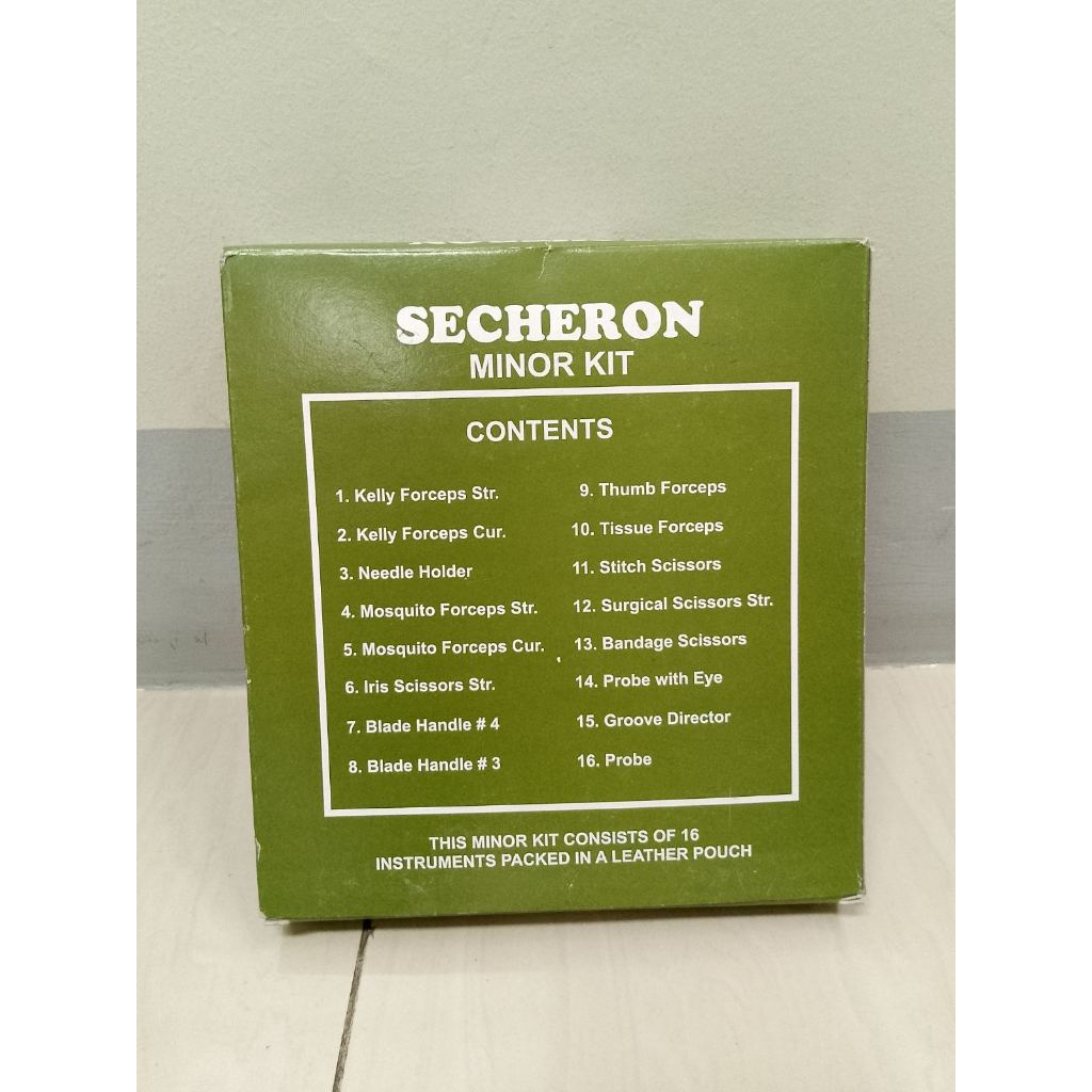 Secheron Minor kit 16pcs | Shopee Philippines