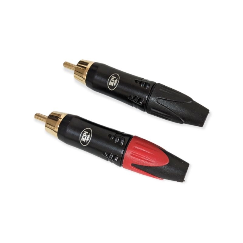 EM Premium RCA Shark Series Pro Audio Connectors Gold plated (1pair ...