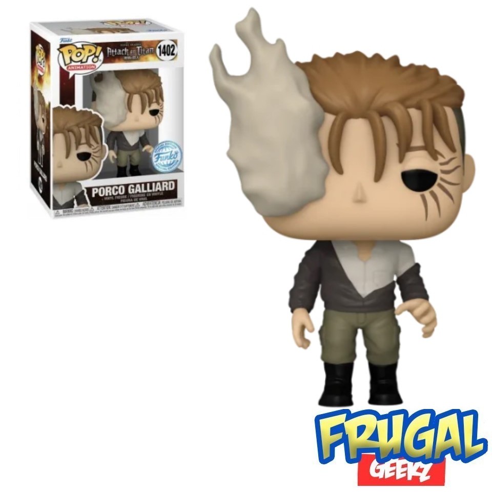 Funko Pop! Animation: Attack on Titan - Porco Galliard Special Edition ...