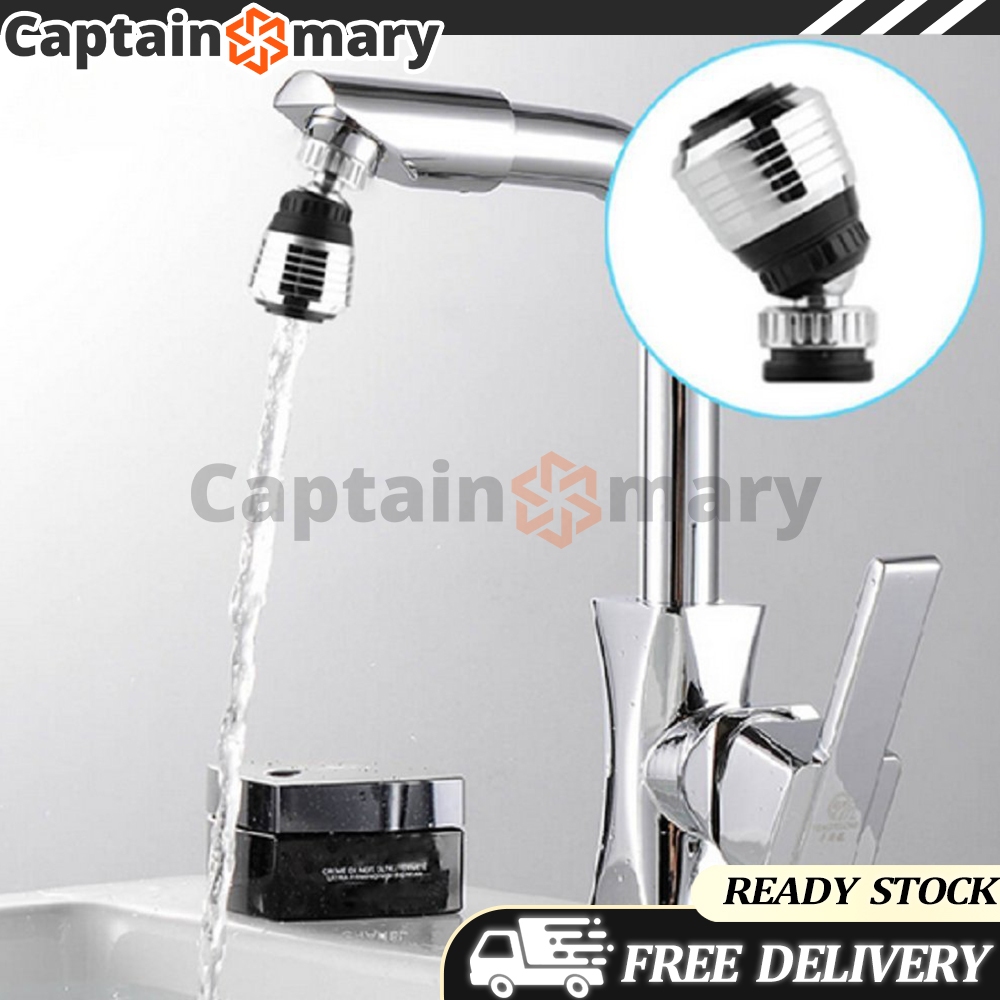 360 ° Swivel Kitchen Sink Faucet Extender Nozzle Filter Adapter ...