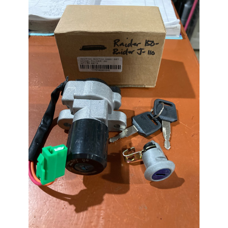 IGNITION SWITCH SET RAIDER 150 carb/raider j110 | Shopee Philippines
