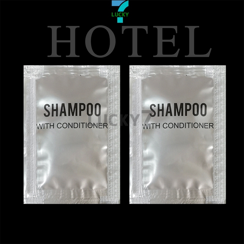 Hotel Shampoo with Conditioner Sachet 8ml 100pcs. | Shopee Philippines