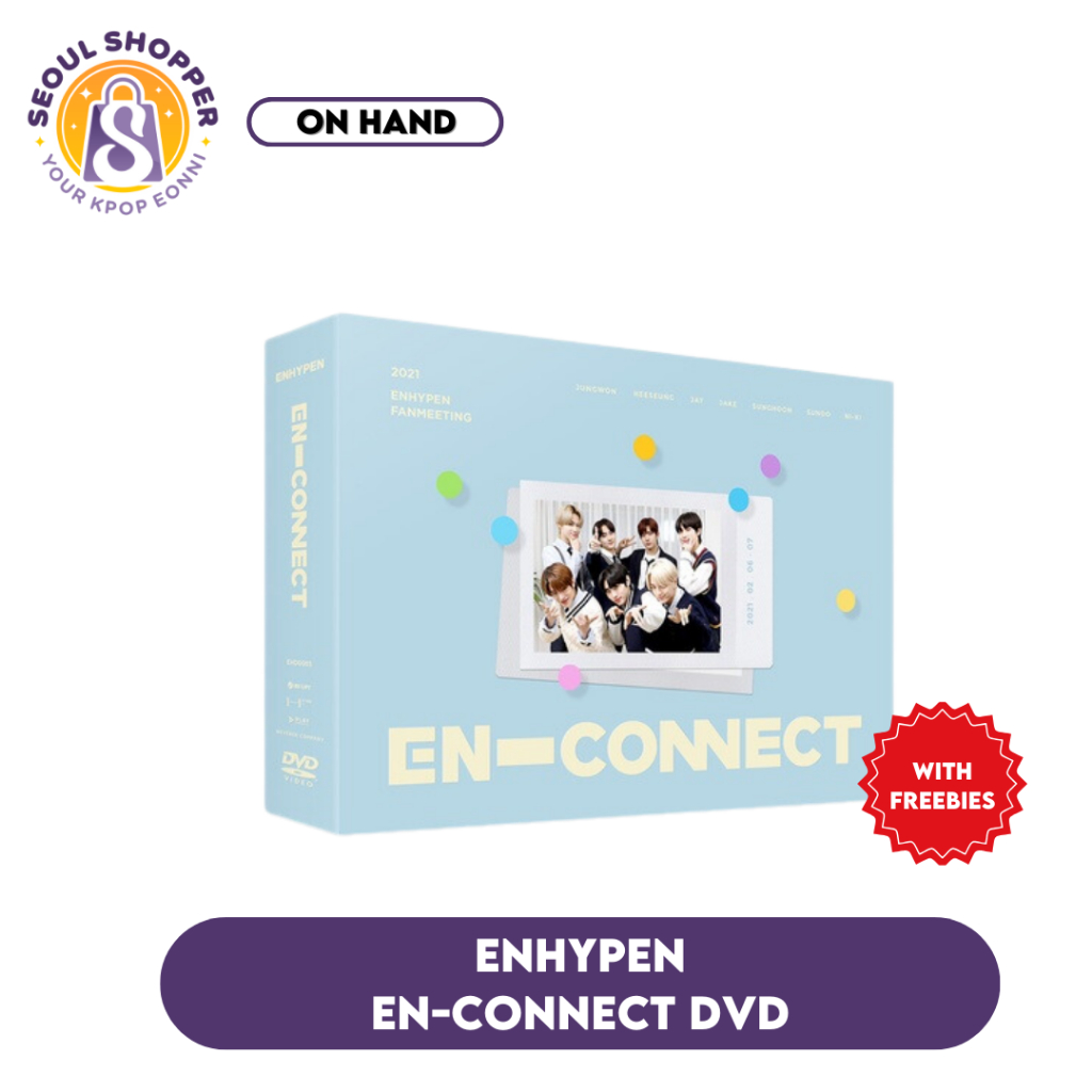 ENHYPEN ENCONNECT DVD - SEALED | Shopee Philippines