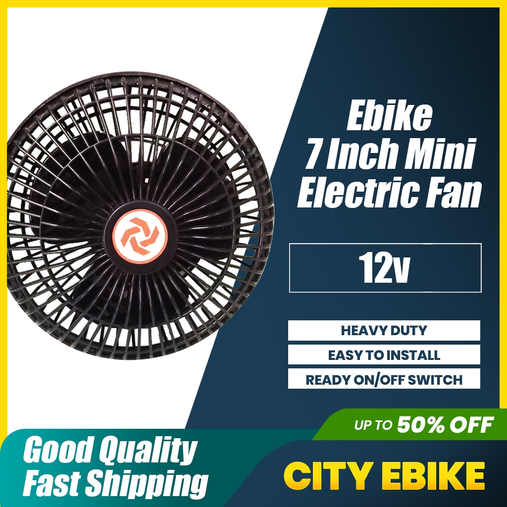Ebike mini fan mIni electric fan for ebike | Shopee Philippines