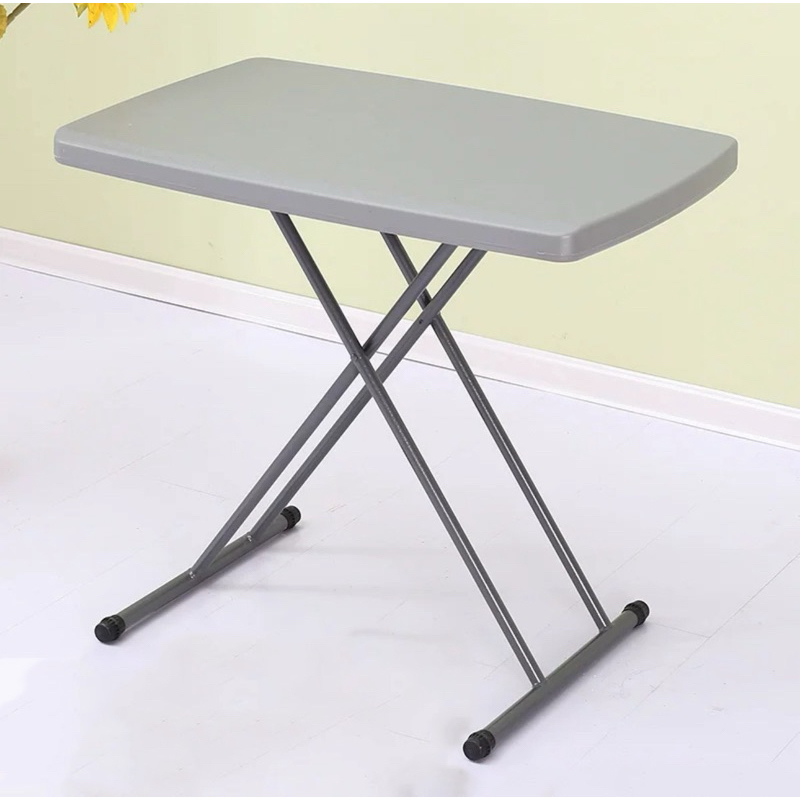 Personal Table 26x18 inch Folding Table w/ Adjustable Height Heavy duty ...