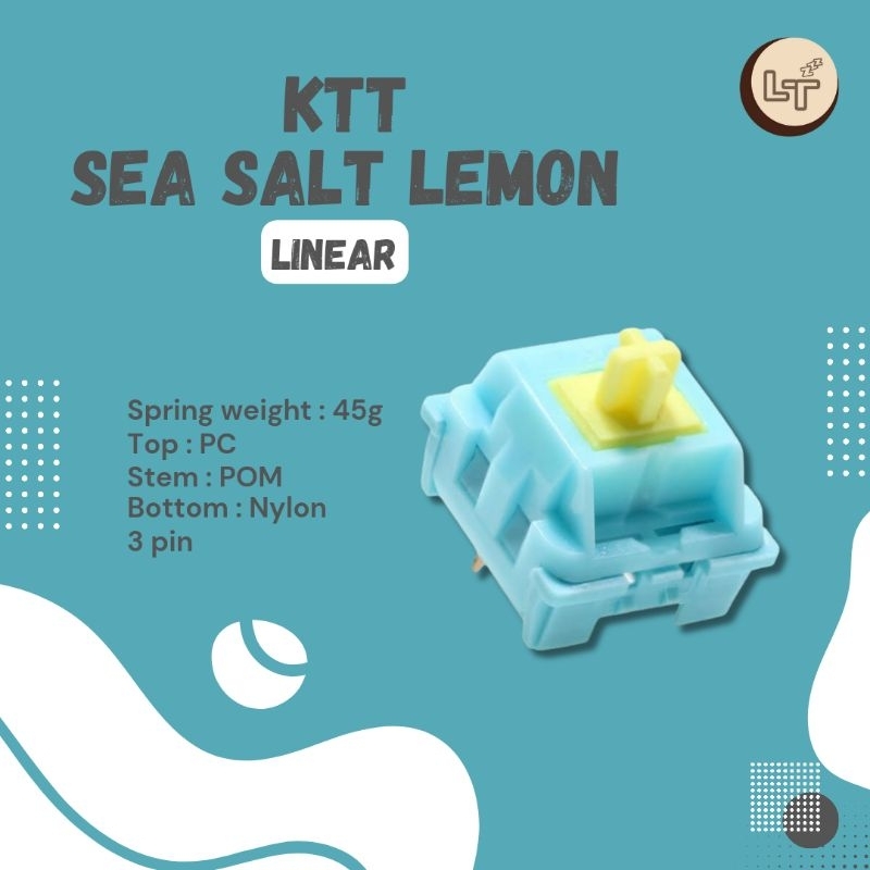 KTT Sea Salt Lemon keyboard switch (10 pcs) | Shopee Philippines