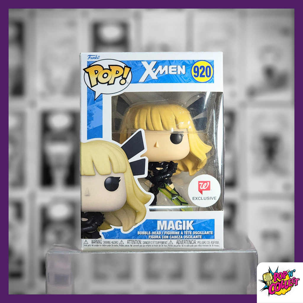 Funko Pop! Marvel - X-men - Magik 920 (Walgreens Exclusive) w/ Free ...