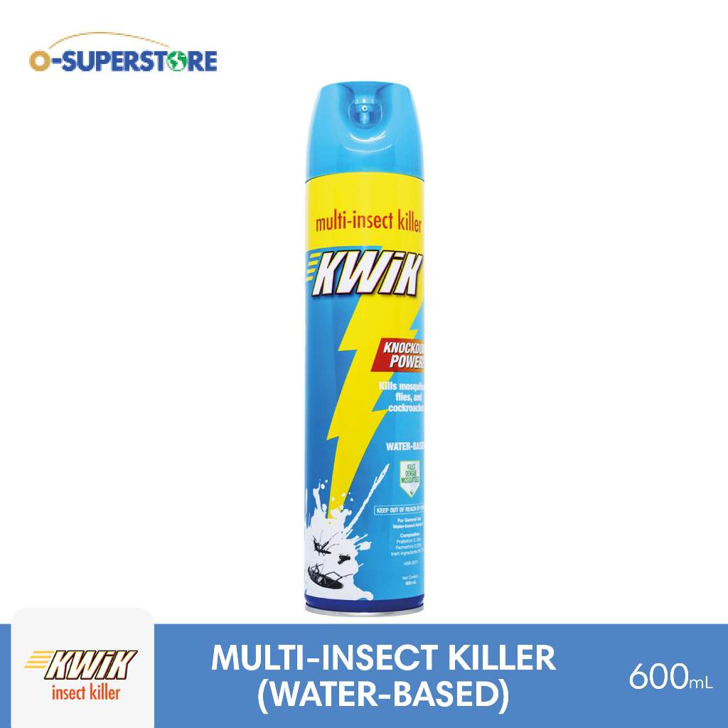 KWIK Multi Insect Killer - Water-Based 600mL | Shopee Philippines
