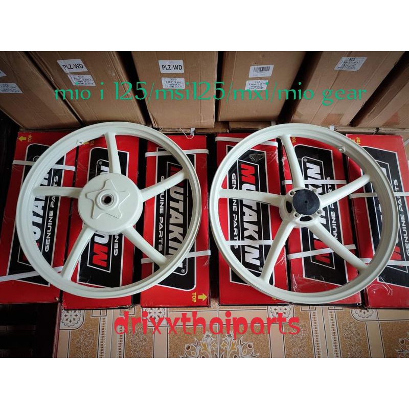 MUTAKIN X ENKEI 17S MAGS FOR MIO I 125 / MIO GEAR 125 / GRAVIS / SOUL I ...