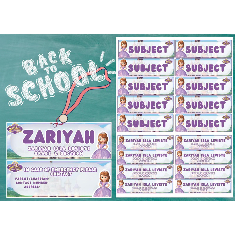 School Name Tag, Organization Name Tag | Shopee Philippines