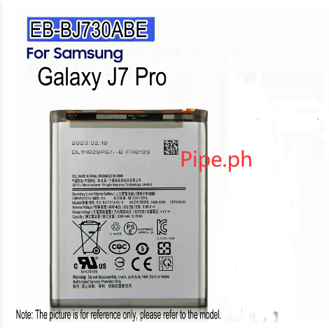 Replacement EB-BJ730ABE Battery For Samsung Galaxy J7 Pro Battery ...