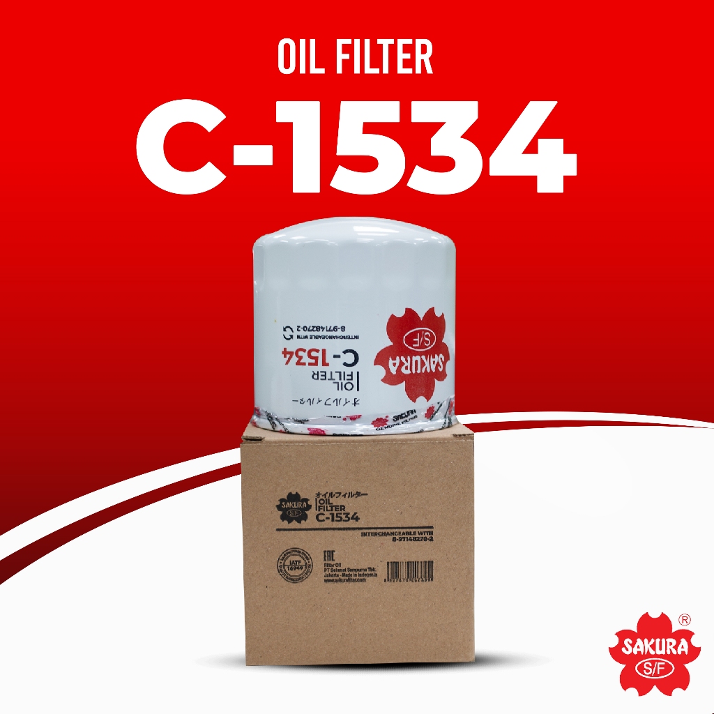 Sakura Oil Filter C1534 | Shopee Philippines