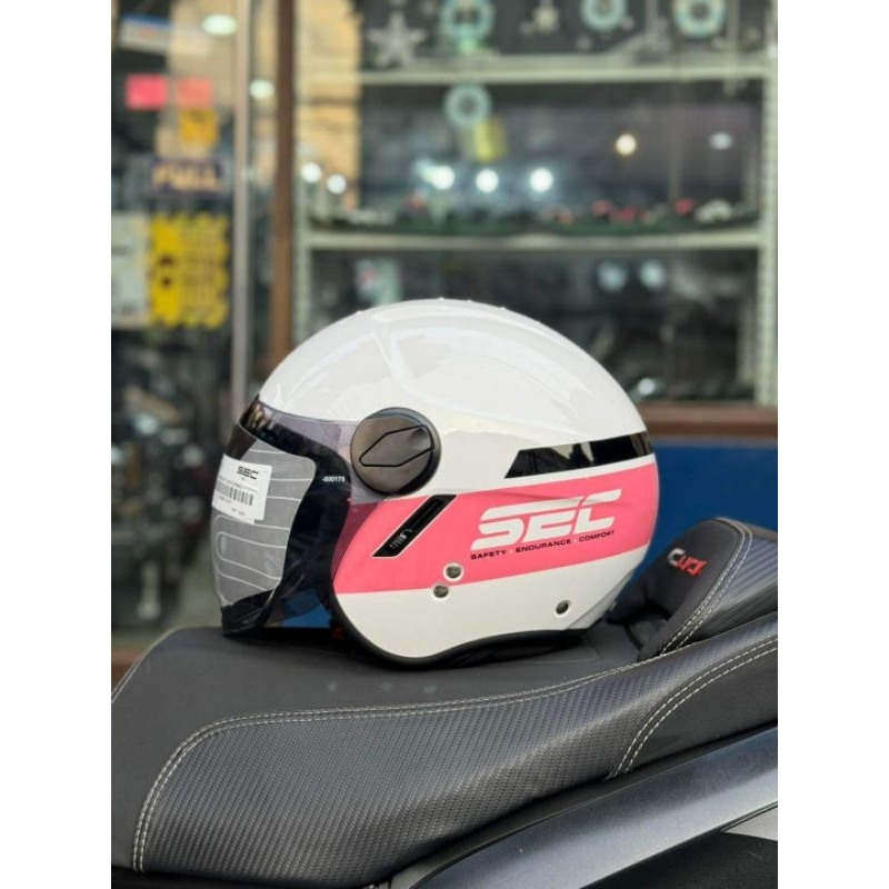 SEC MOON HALF FACE HELMET | Shopee Philippines