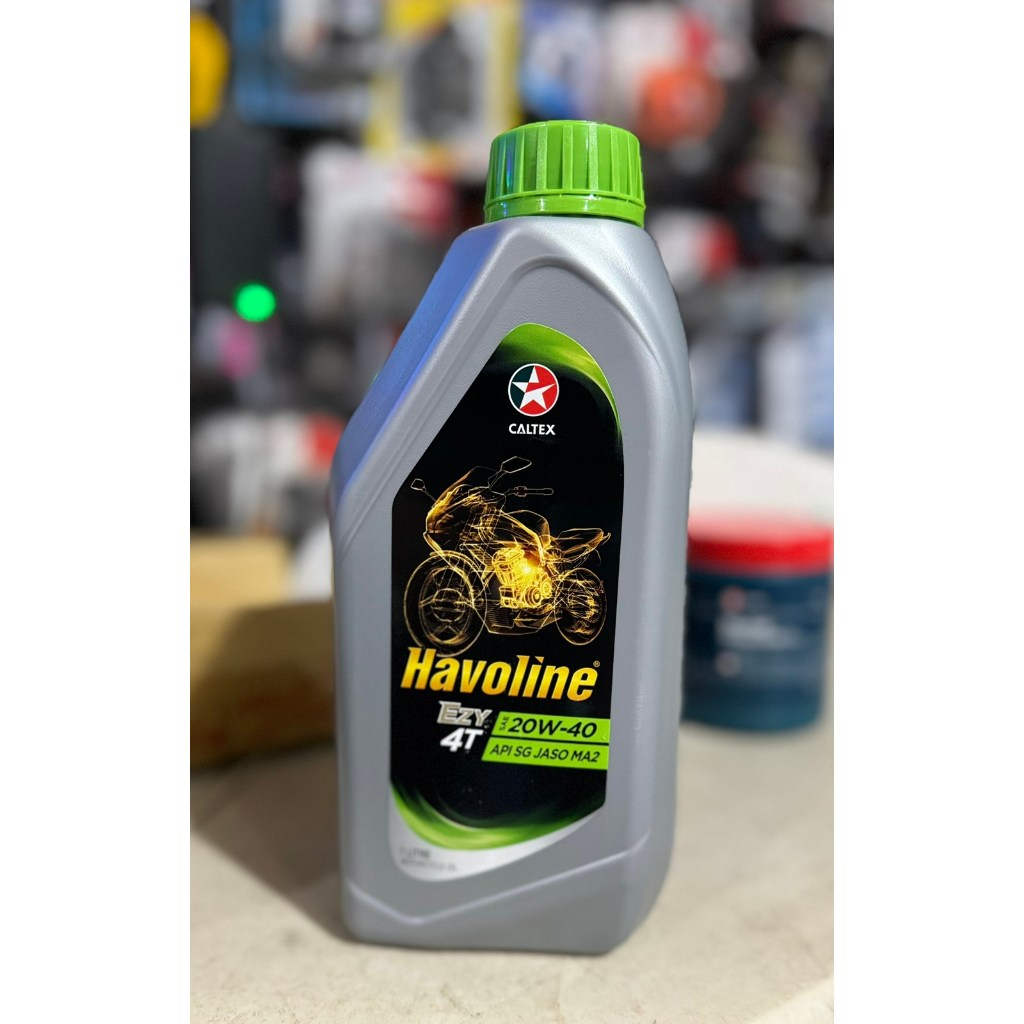 CALTEX Havoline Formula EZY 4T SAE 20W40 API SG JASO MA2 Motorcycle ...