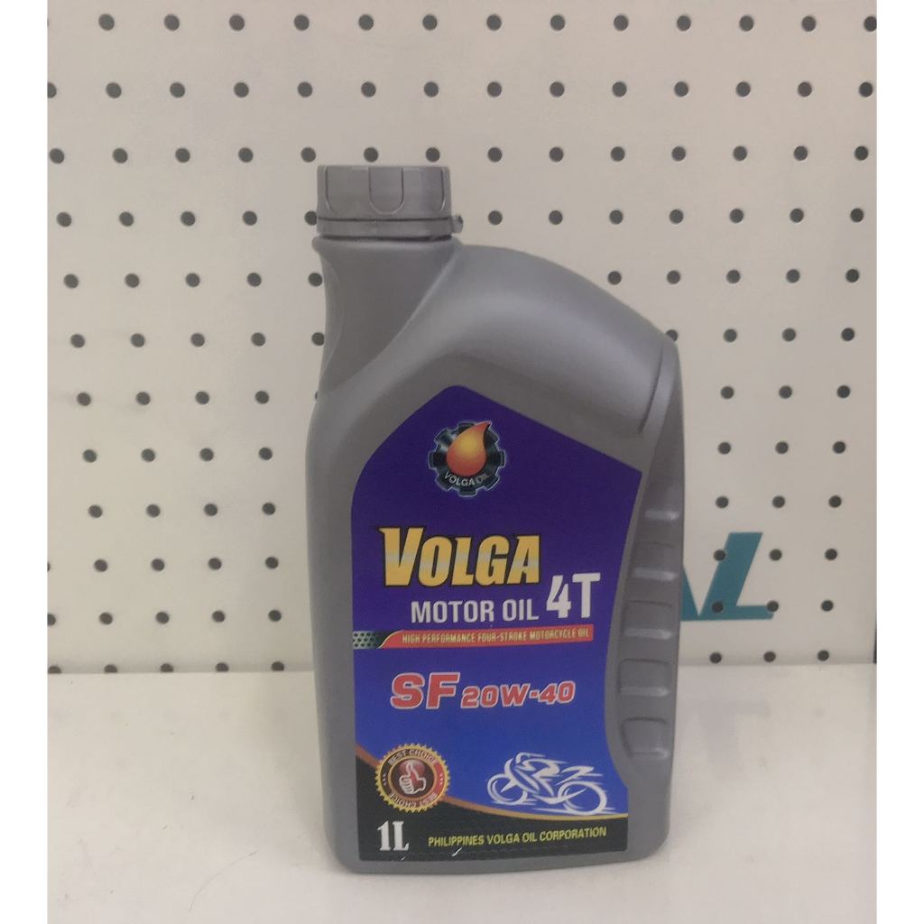 Volga Oil 4T High-Performance Motorcycle Engine Oil SF 20W-40 1L | Shopee Philippines