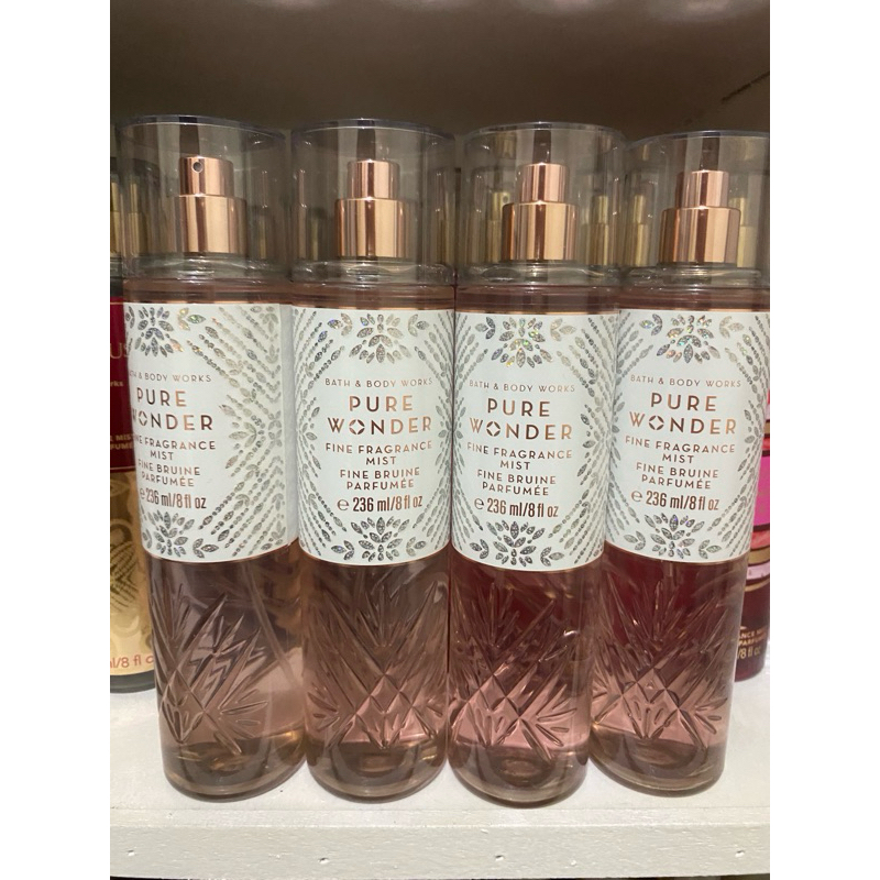 Bath & body works Pure Wonder fragrance mist 236ml | Shopee Philippines